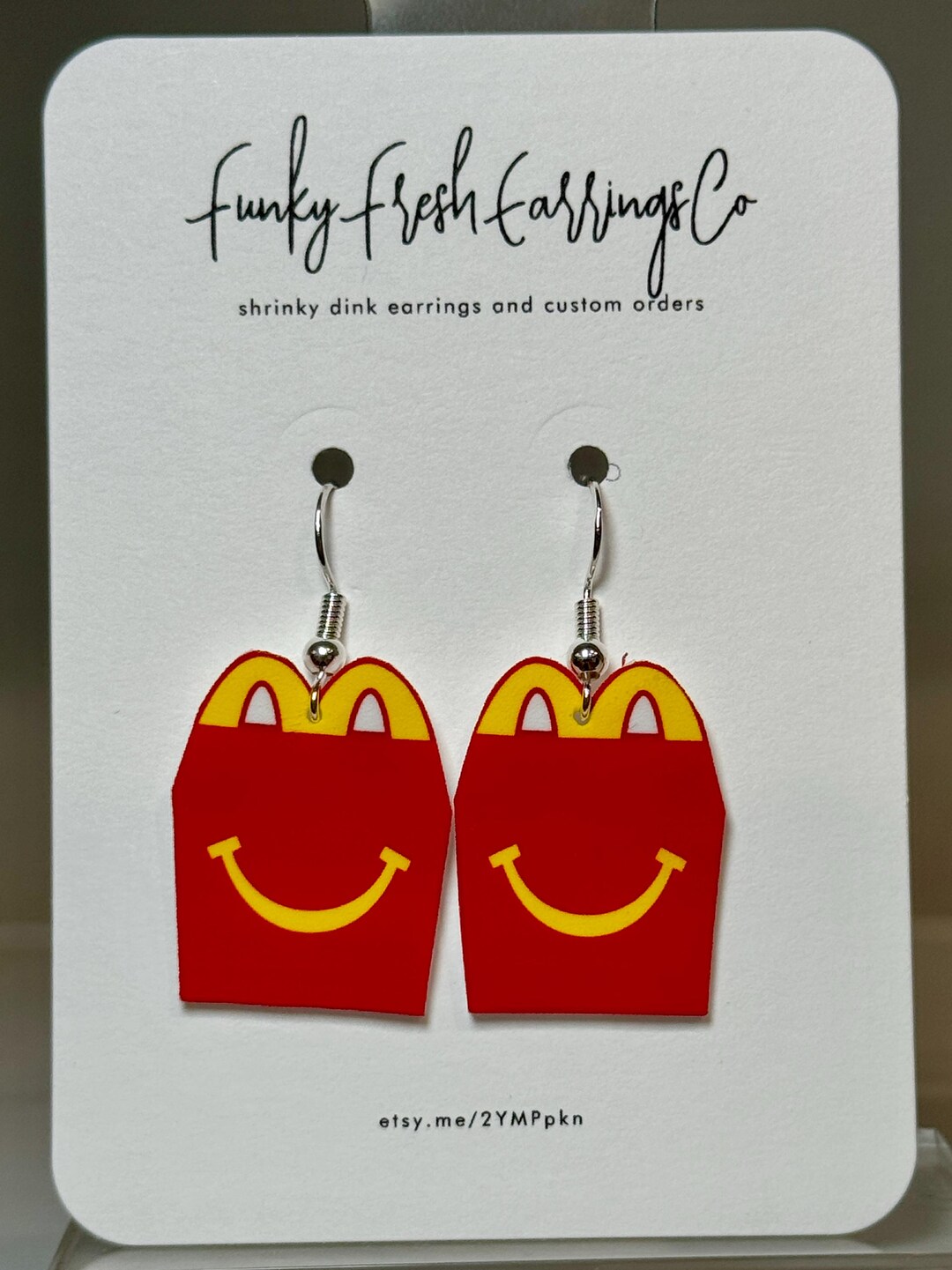 Happy Meal Inspired Shrinky Dink Earrings - French Fry - Nuggets ...