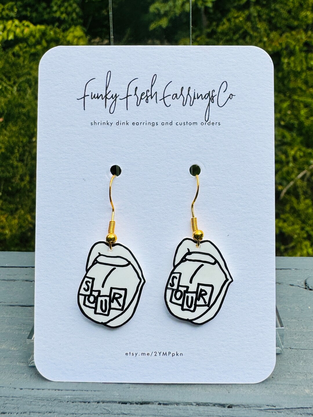 Olivia Rodrigo SOUR Album Inspired Shrinky Dink Earrings - Pop Music ...