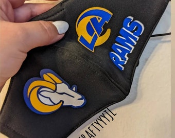 Los Angeles Rams Mask - Etsy