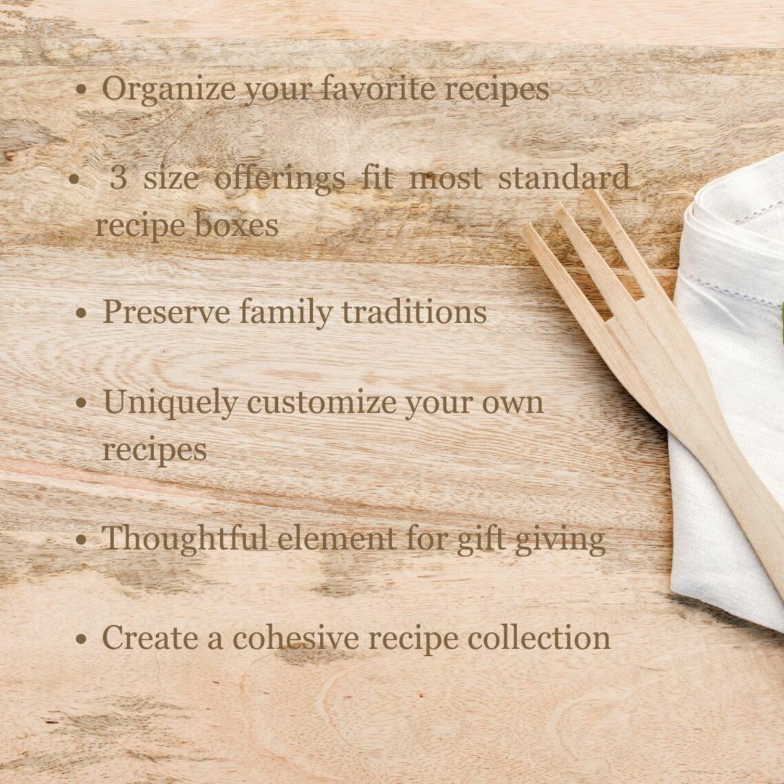 Printable Recipe Card Template: Minimalist Canva Design (PDF Download ...