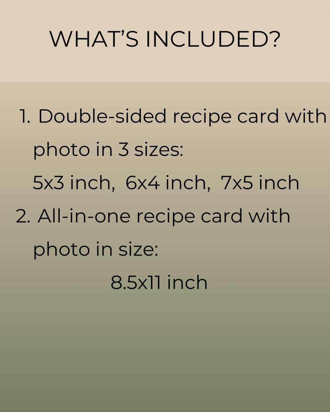 Recipe Cards Printable Canva Template Minimalist Printable Recipe ...