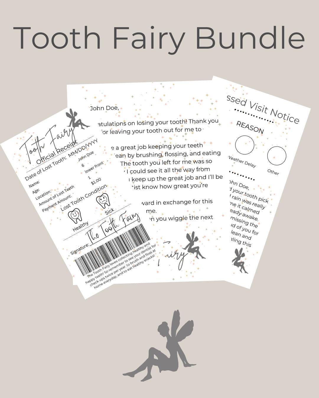 Tooth Fairy Bundle - Etsy