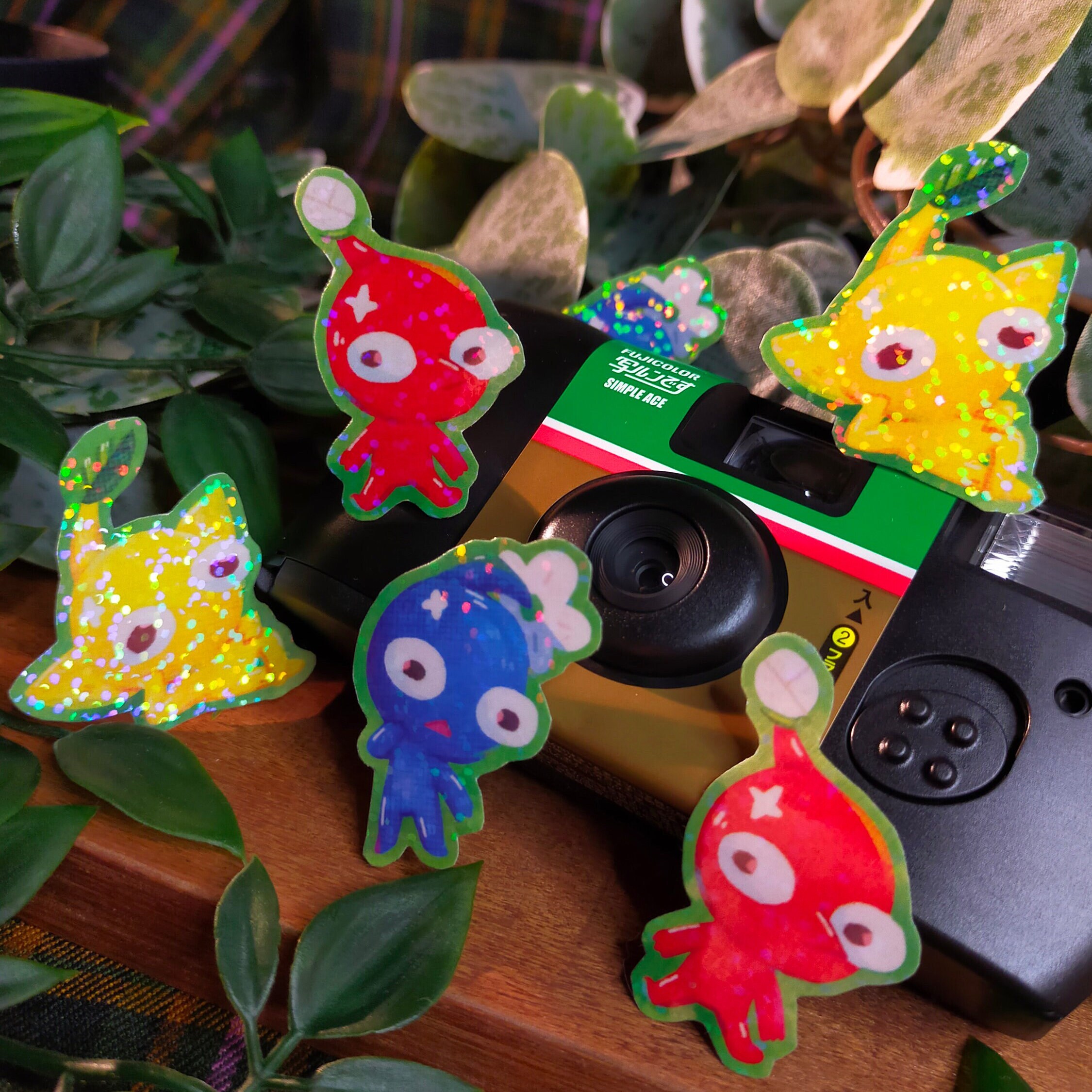 Pikmin Stickers - Etsy