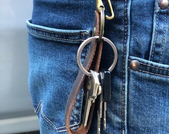 Belt Loop Keychain - Etsy