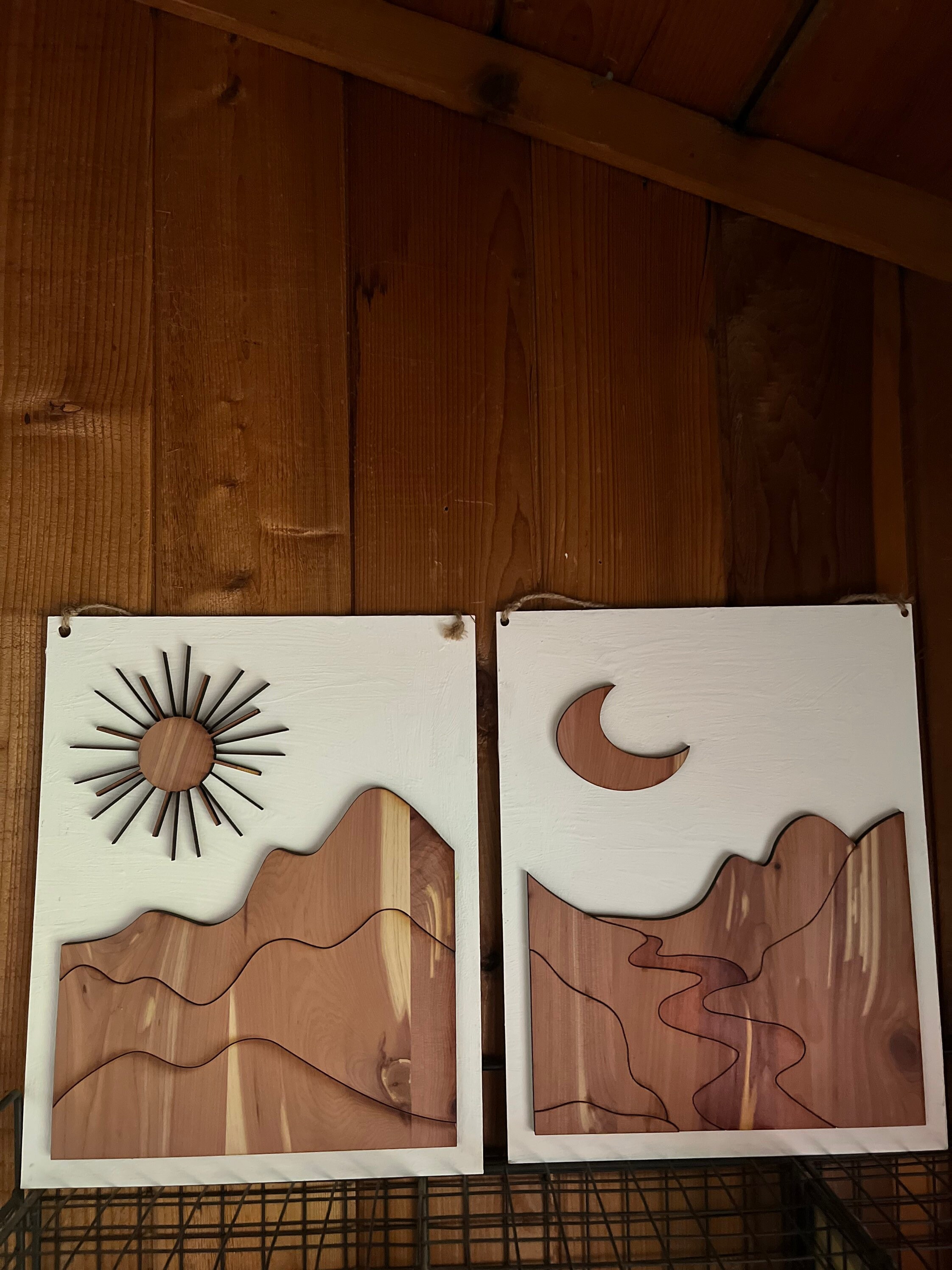 Bohemian Inspired Laser Cut Wood Wall Decor | Etsy