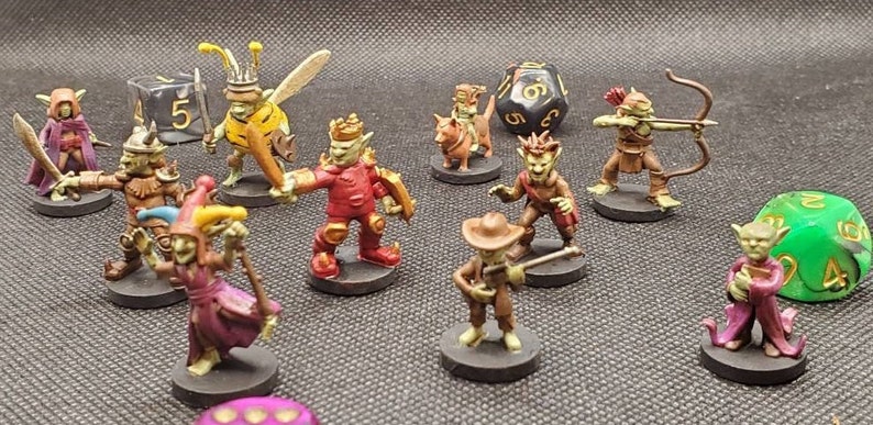 Goblins - 3D Resin Printed Hand Painted Size Small - Etsy