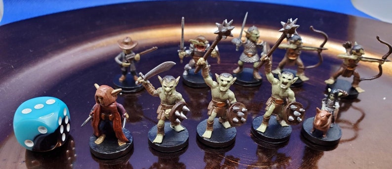 Goblins - 3D Resin Printed Hand Painted Size Small - Etsy