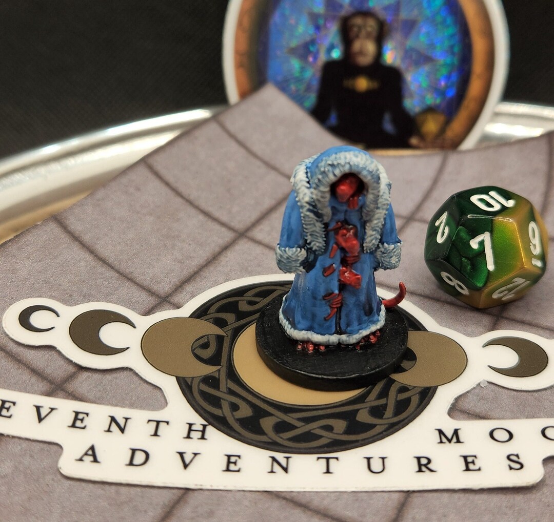 Kobolds (3 Dressed as a Wizard) - 3D Resin Printed Mini Size Medium - Etsy