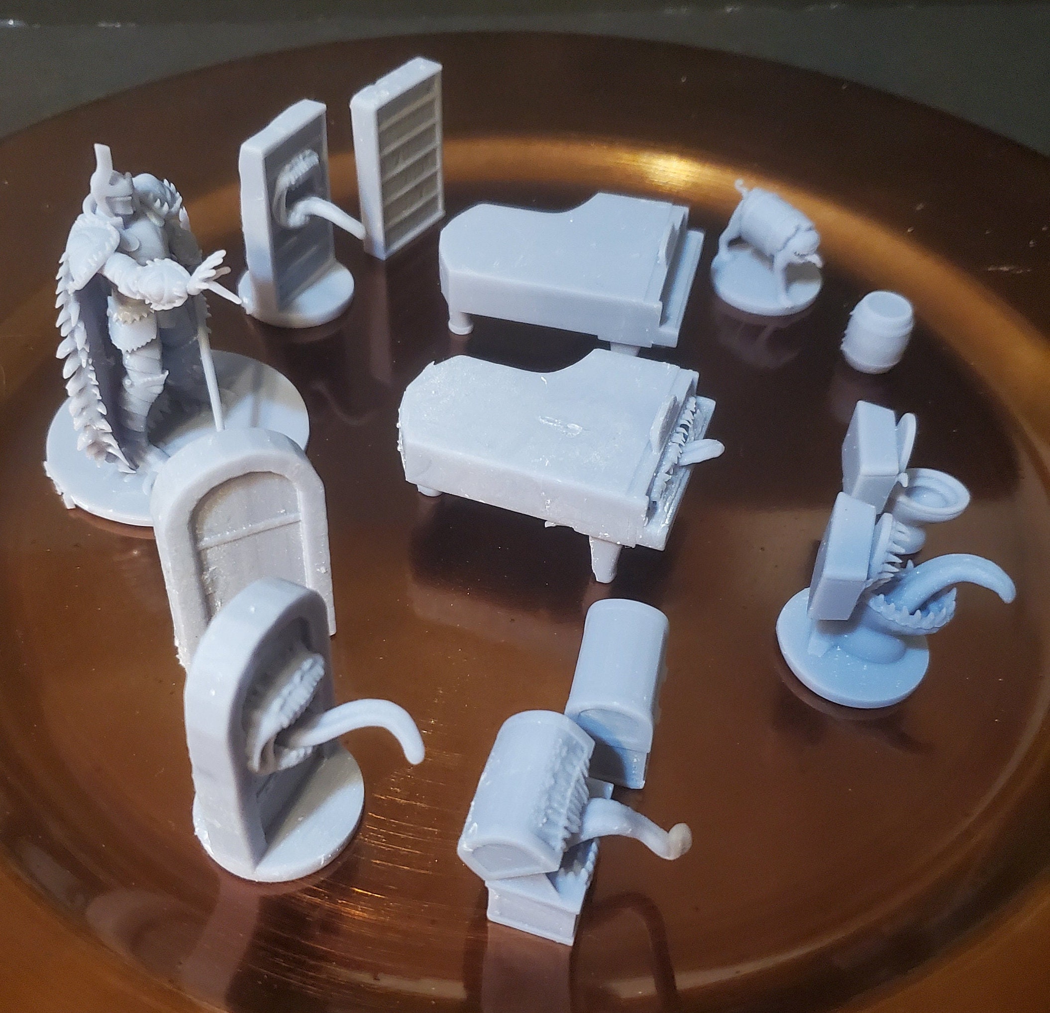 Mimics Resin Printed Mini Painted Primed Shadow Primed - Etsy UK