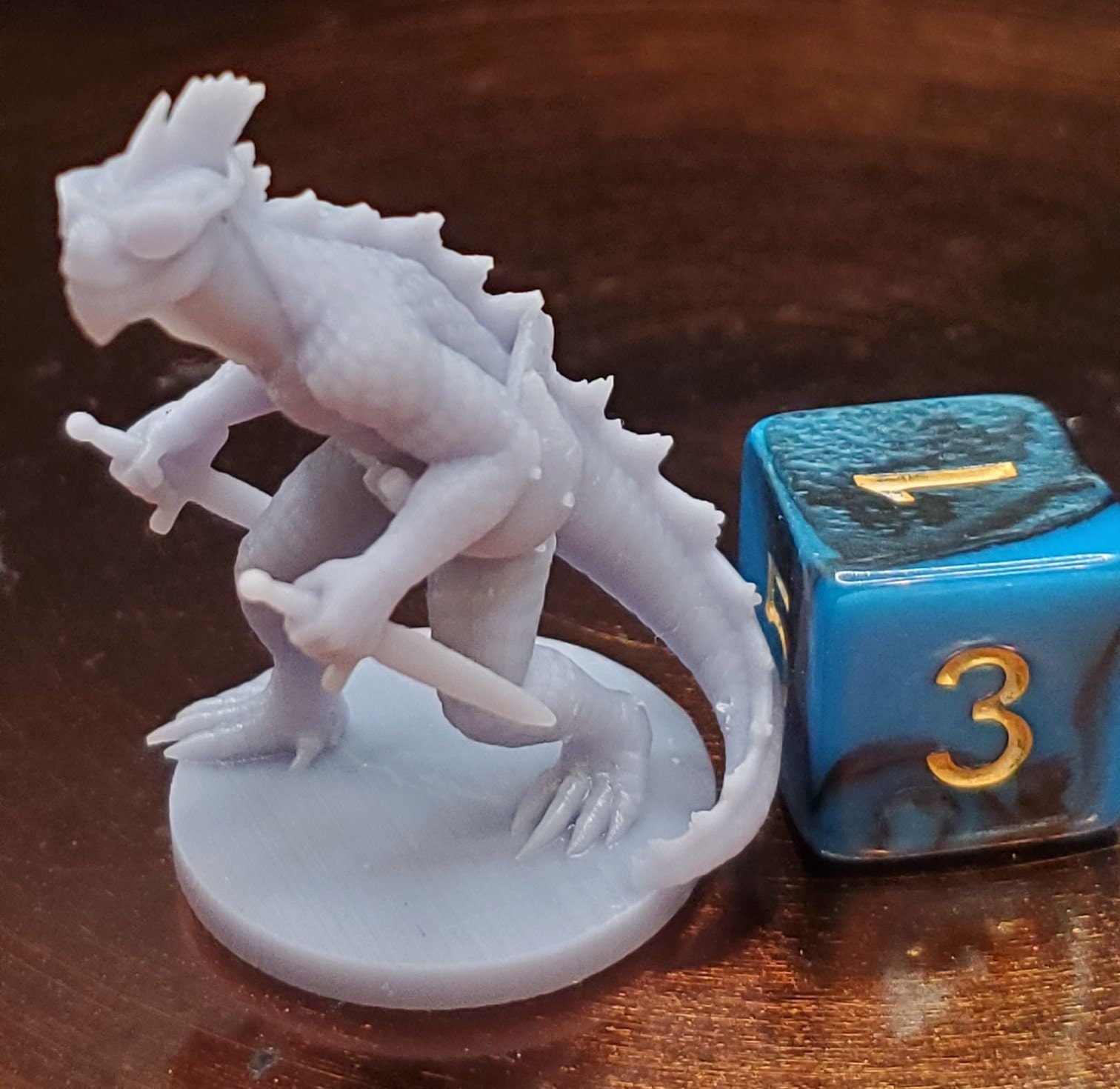 Lizardfolk Choose Between 4 Resin Printed Mini Hand - Etsy