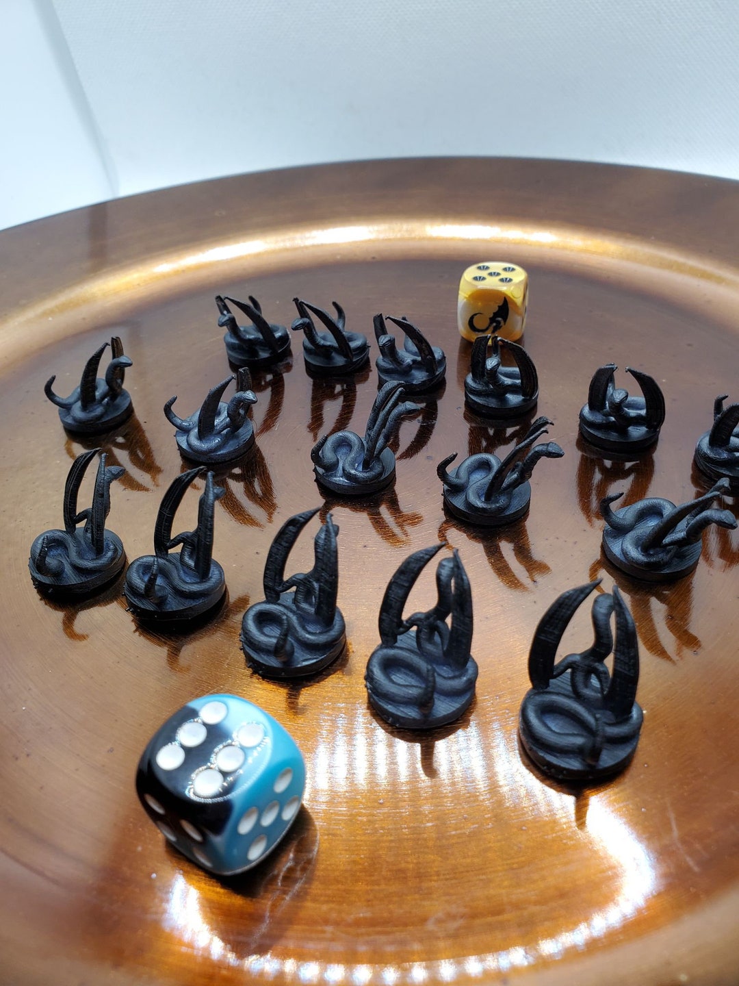 Flying Snakes - Resin Printed Mini | Hand Painted, Paint Primed, or ...
