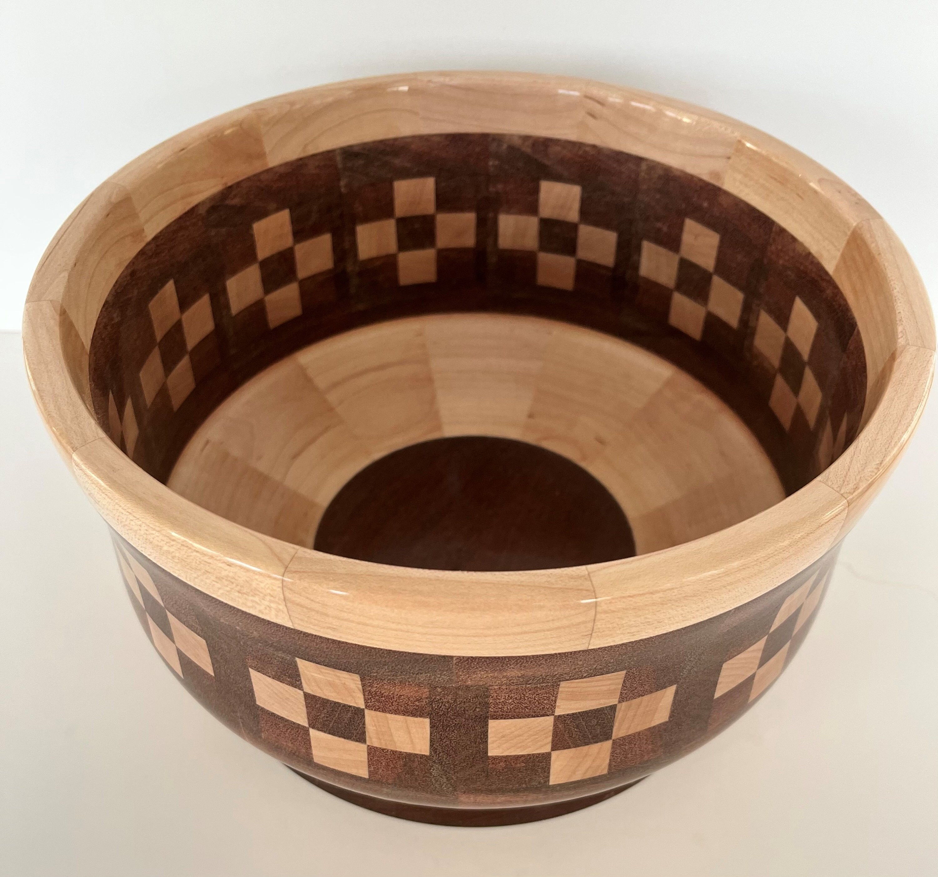 Handturned Segmented Bowl - Etsy