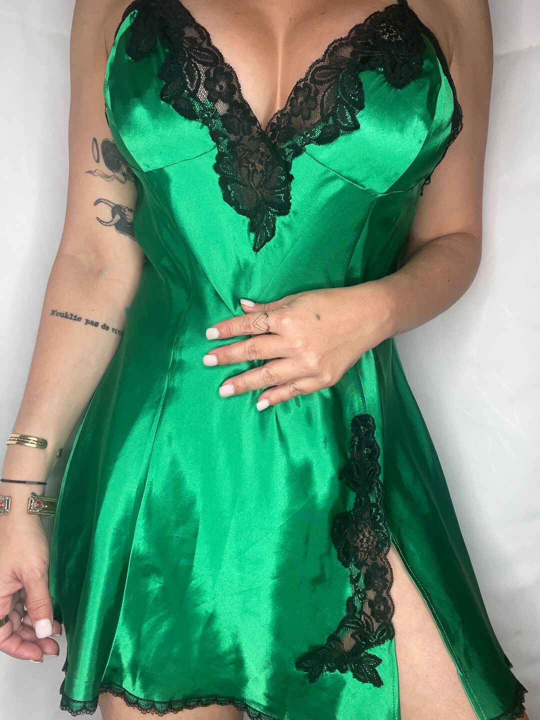 Vintage Short Slip Lingerie Etsy