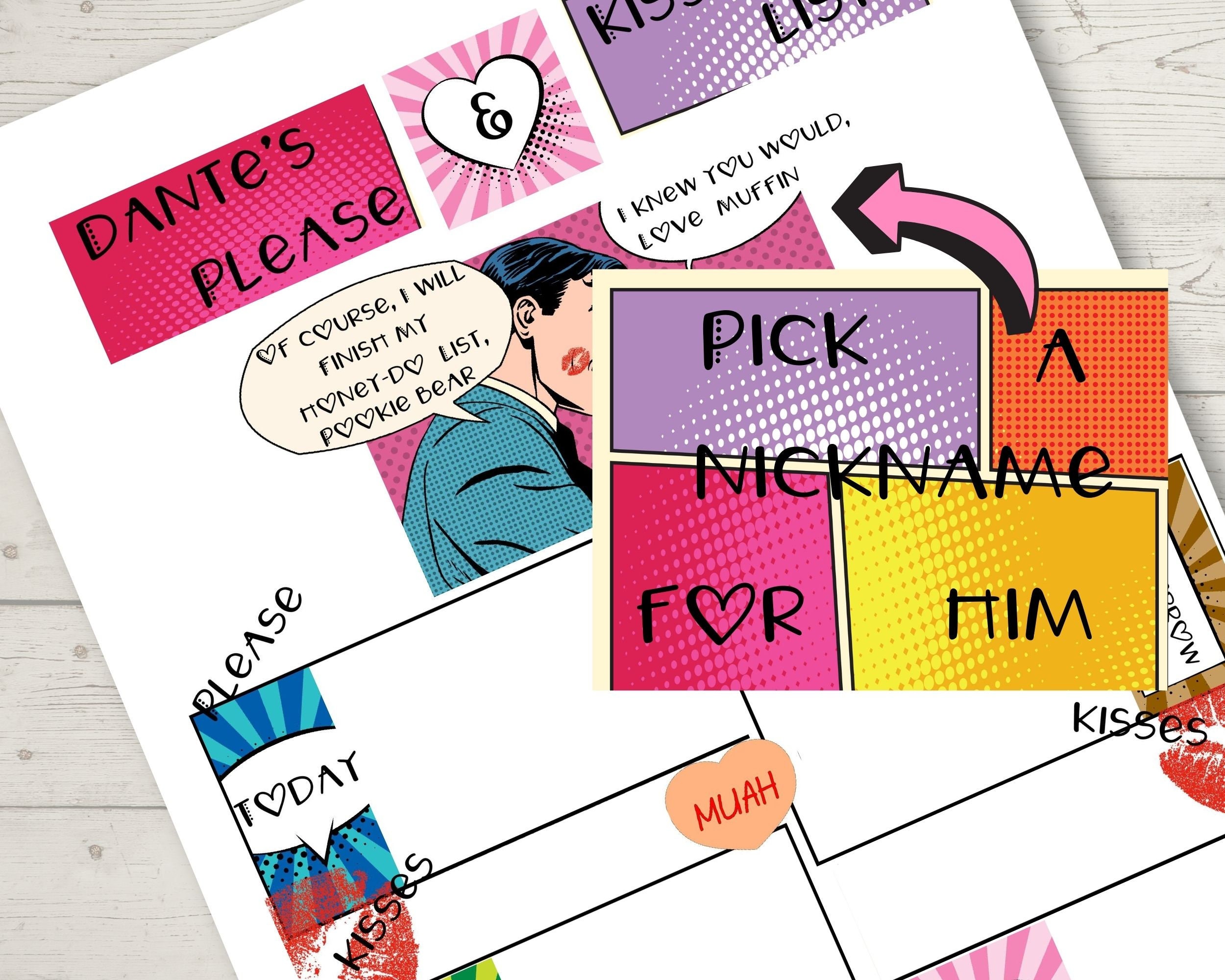 Honey Do List; Husband to Do List; Personalized Fun & Romantic Please ...