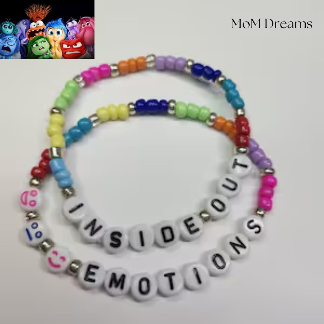 INSIDE OUT Inspired Bracelets. Emotions. - Etsy