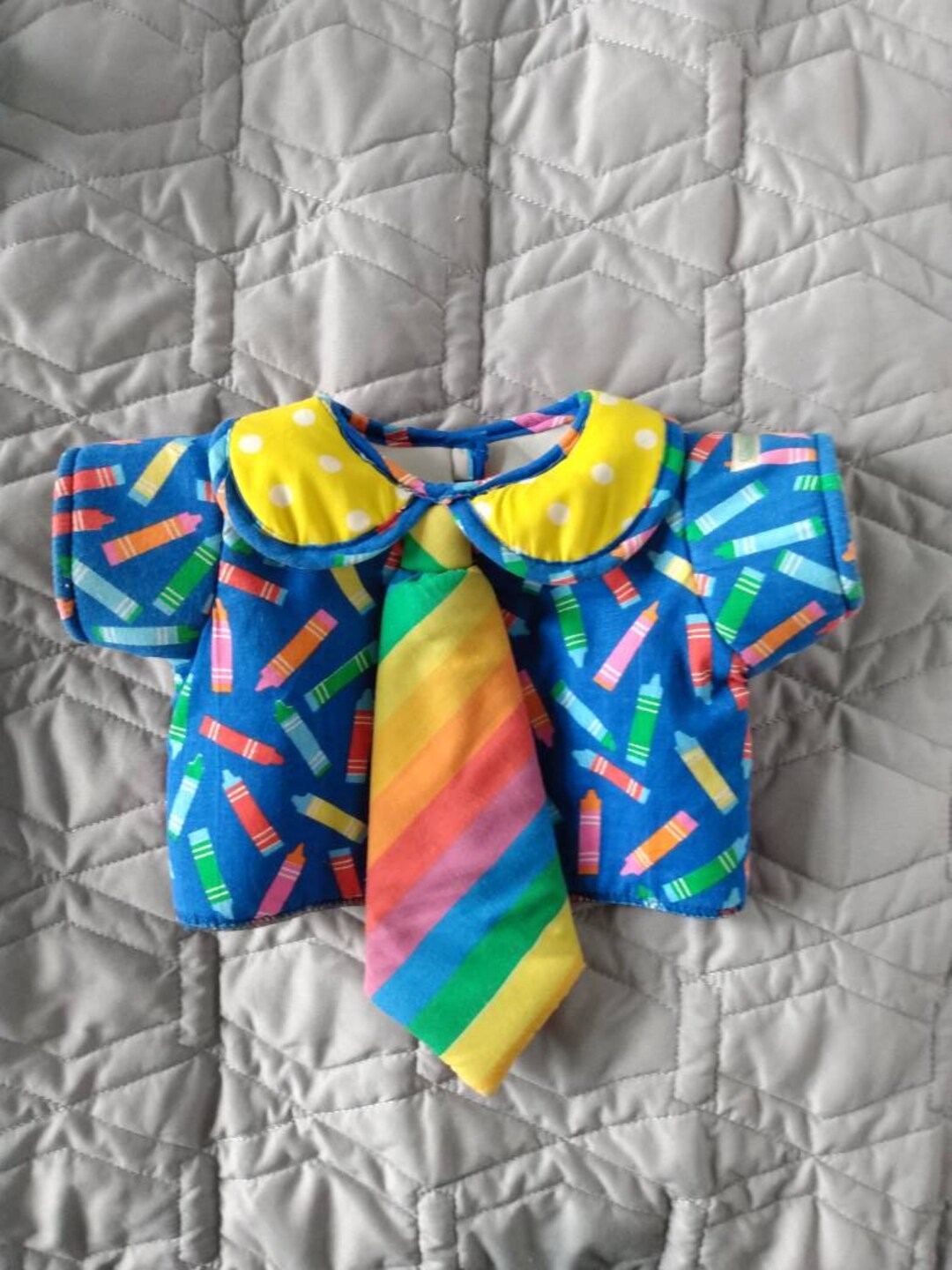 Vintage Cabbage Patch Kid Crayon Jacket With Striped Tie - Etsy