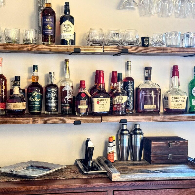 Liquor Shelf - Etsy