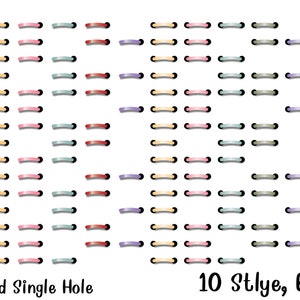 Digital Binder Rings Set 6 Colors for Planner Journal Goodnotes - Etsy