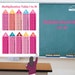 Multiplication Table Wall Art, Poster,1 to 10 Printable. Classroom ...