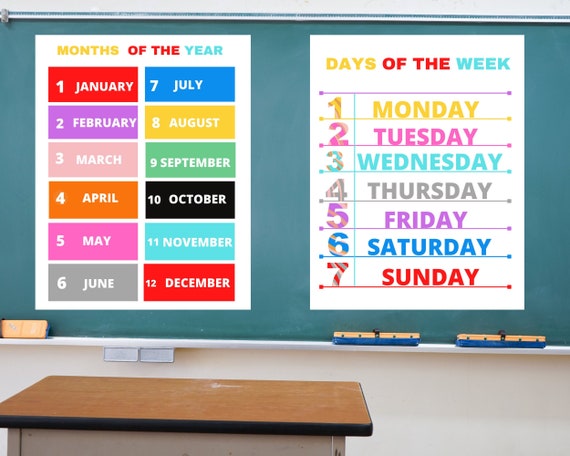 Calendar March School Posters Classroom Posters School Posters