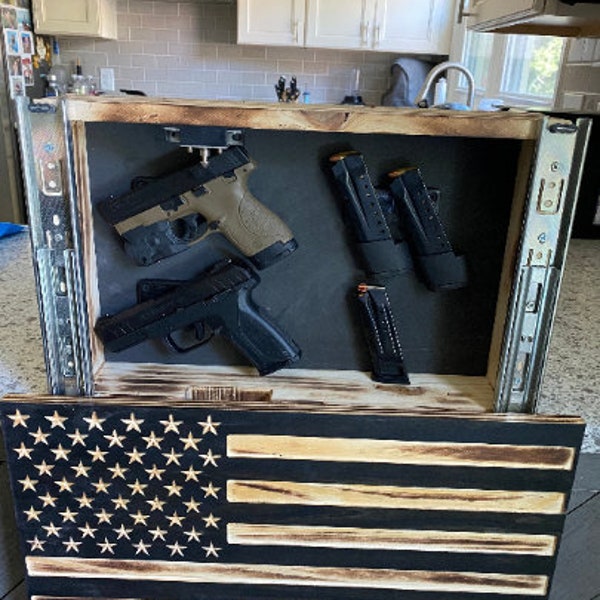 Hidden Gunsafe Wall Mount - Etsy