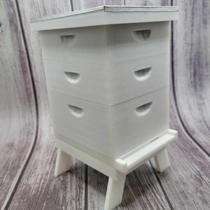 Mini 3D Langstroth Beehive Model - Desk Display - Beekeeper Gift - Etsy