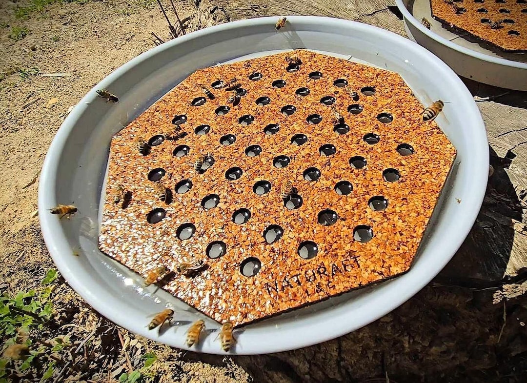 Naturaft Floating Pollinator Island for Bees |eco-friendly Cork Bee ...