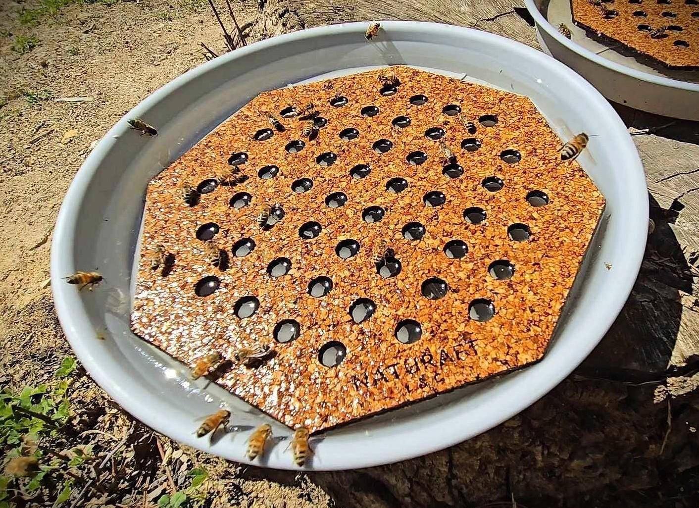 Naturaft Floating Pollinator Island for Bees |eco-friendly Cork Bee ...