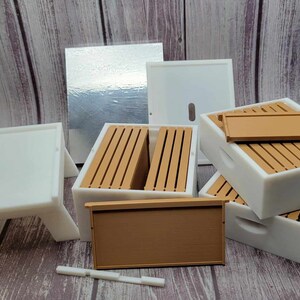 Mini 3D Langstroth Beehive Model - Desk Display - Beekeeper Gift - Etsy