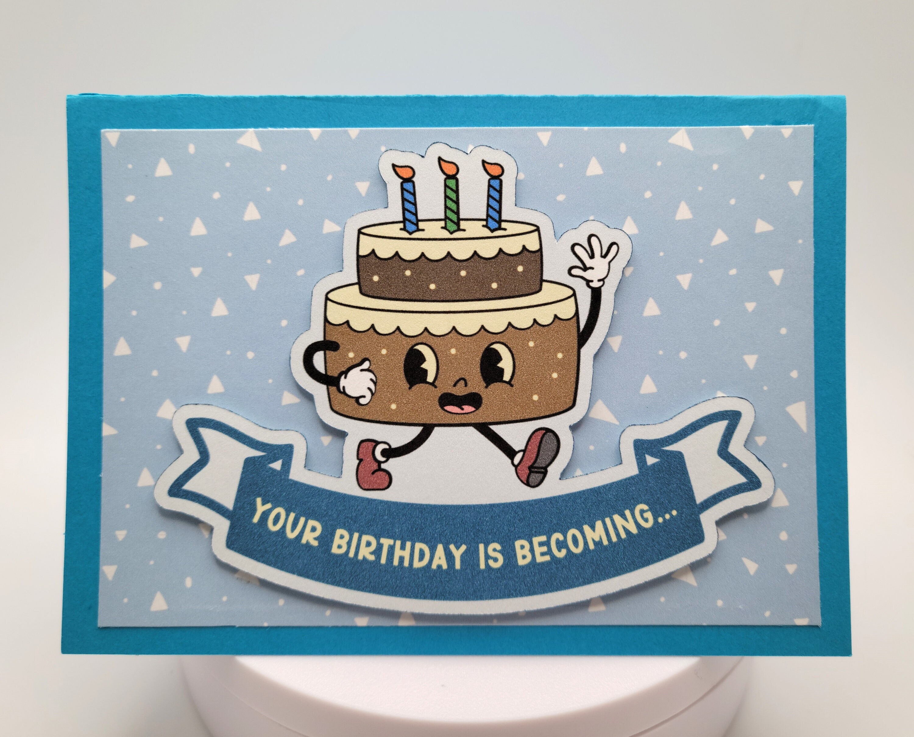 Funny 3D Popup Happy Birthday Card for Him, Funny Birthday Greeting ...