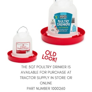 Bee Waterer Ring-designed to Fit Inside the "flock Party 5 Qt. Poultry ...