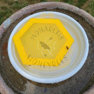 Floating Bee Island, Bee Waterer, Bee Water Station, Colorful Bee ...