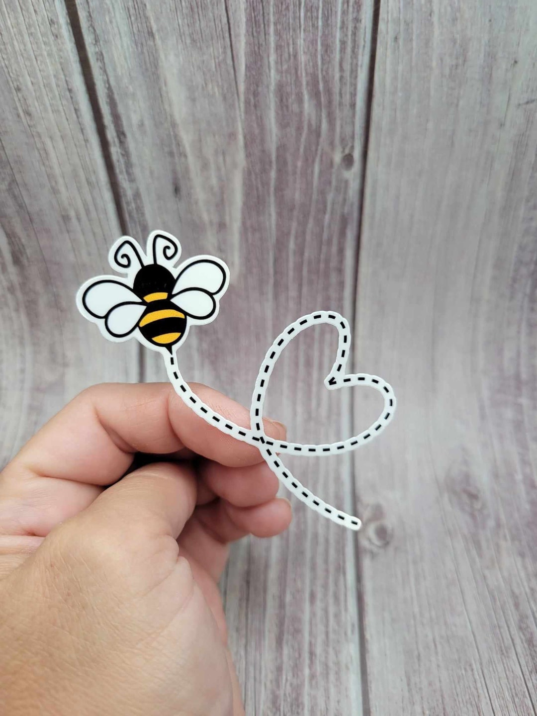 Honey Bee Love Sticker, Cute Bee Love Sticker, Water Bottle Sticker ...