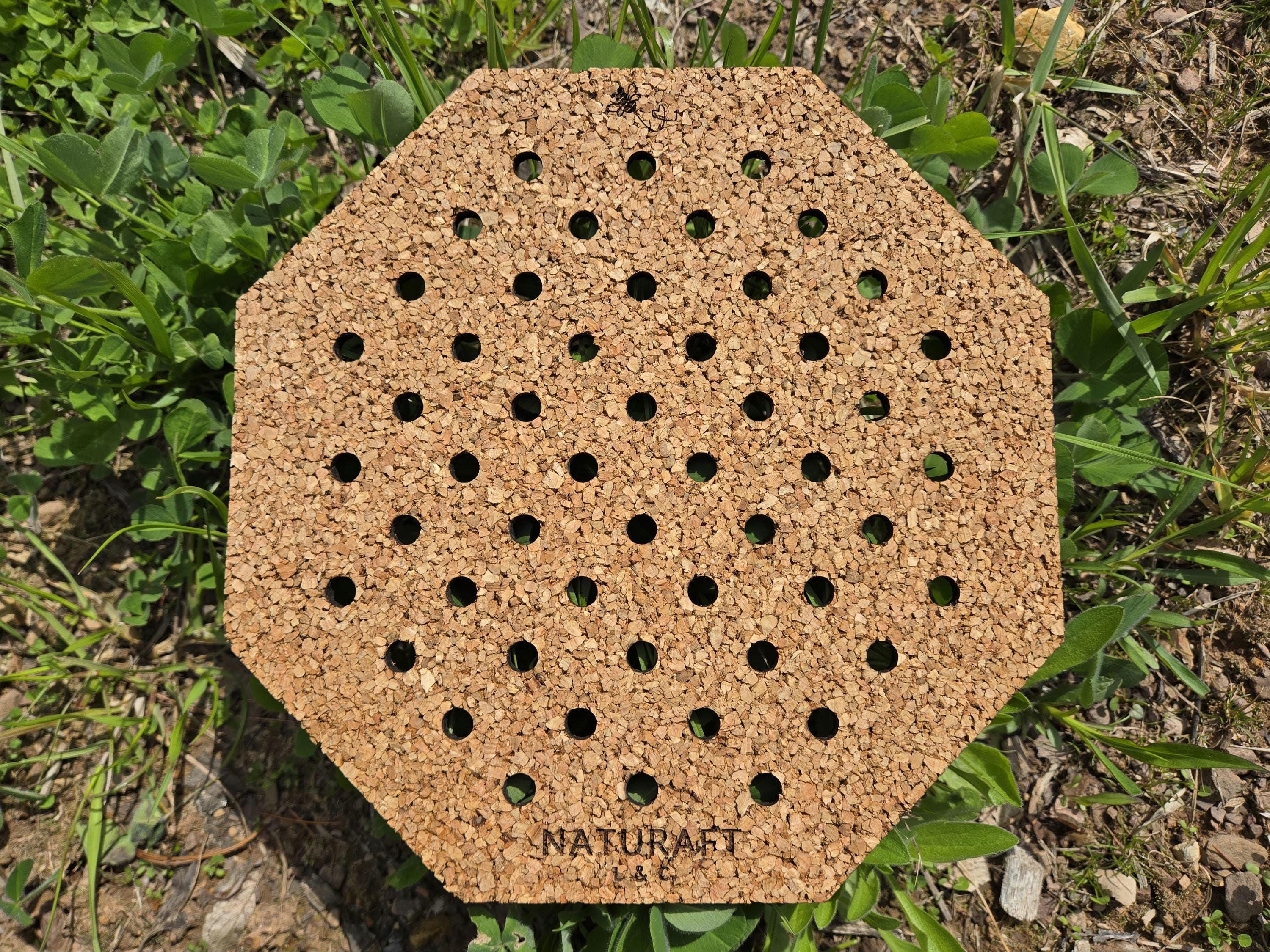 Naturaft Floating Pollinator Island for Bees |eco-friendly Cork Bee ...