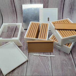 Mini 3D Langstroth Beehive Model - Desk Display - Beekeeper Gift - Etsy