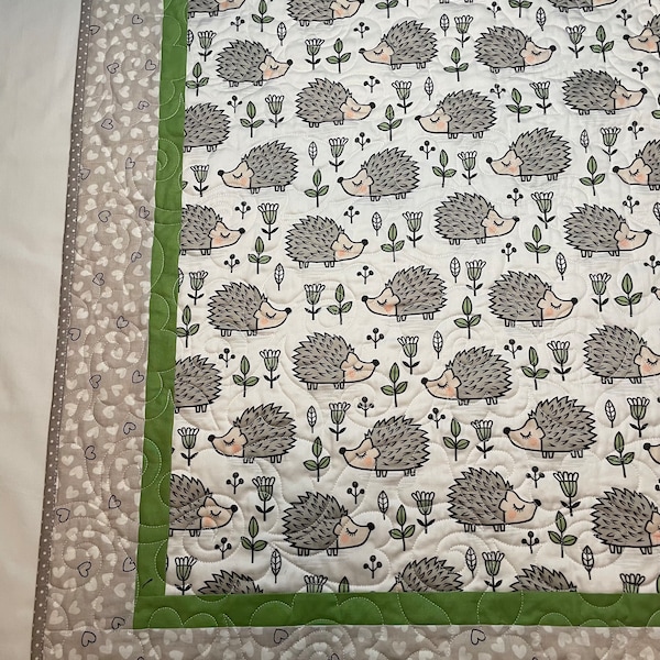 Hedgehog Quilt - Etsy