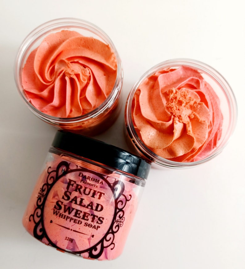 Fruit Salad Sweets Moisturising Whipped Soap Shower or Bath - Etsy