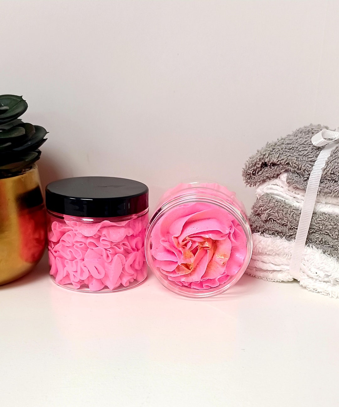 La Belle Perfume Moisturising Whipped Soap, Shower or Bath Whipped Soap, SLS Free Vegan Friendly ...