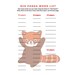 Red Panda Word List Printable, Instant Download Print at Home Digital ...