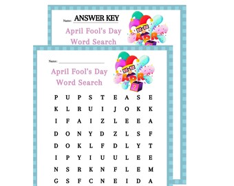 Prank Word Search - Etsy