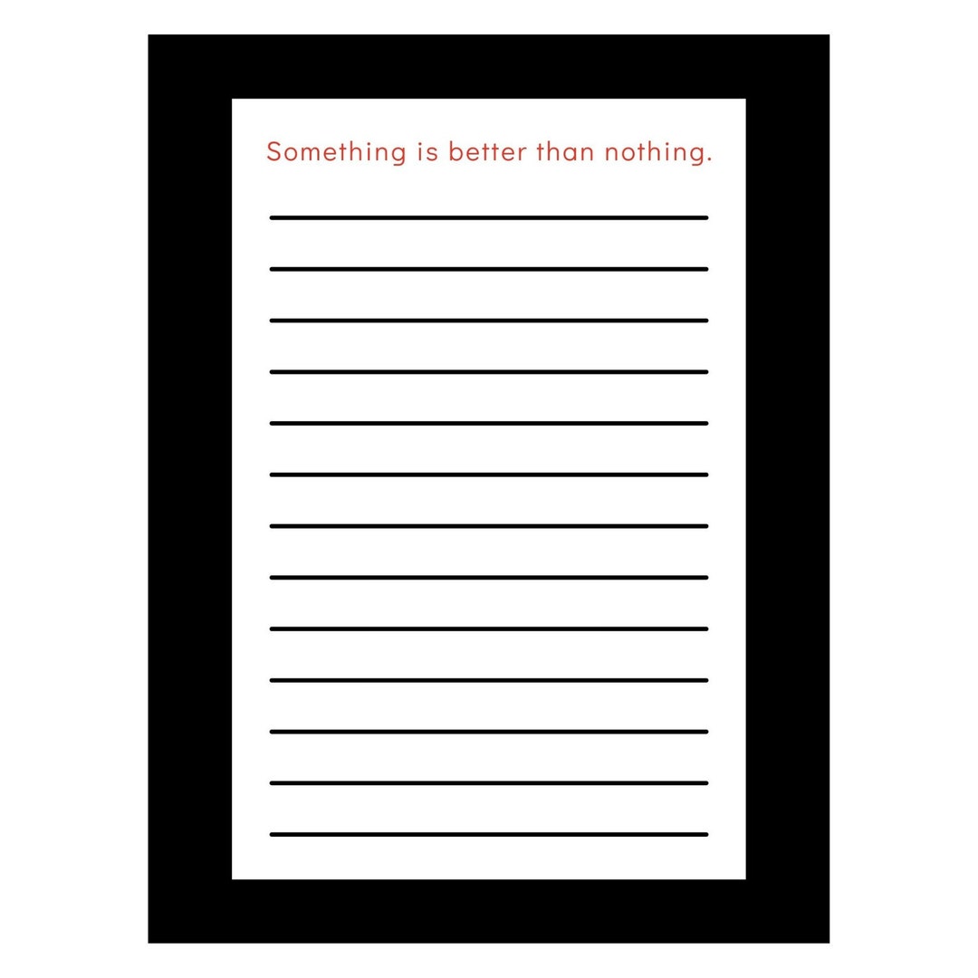 Stationery Printable something is Better Than - Etsy