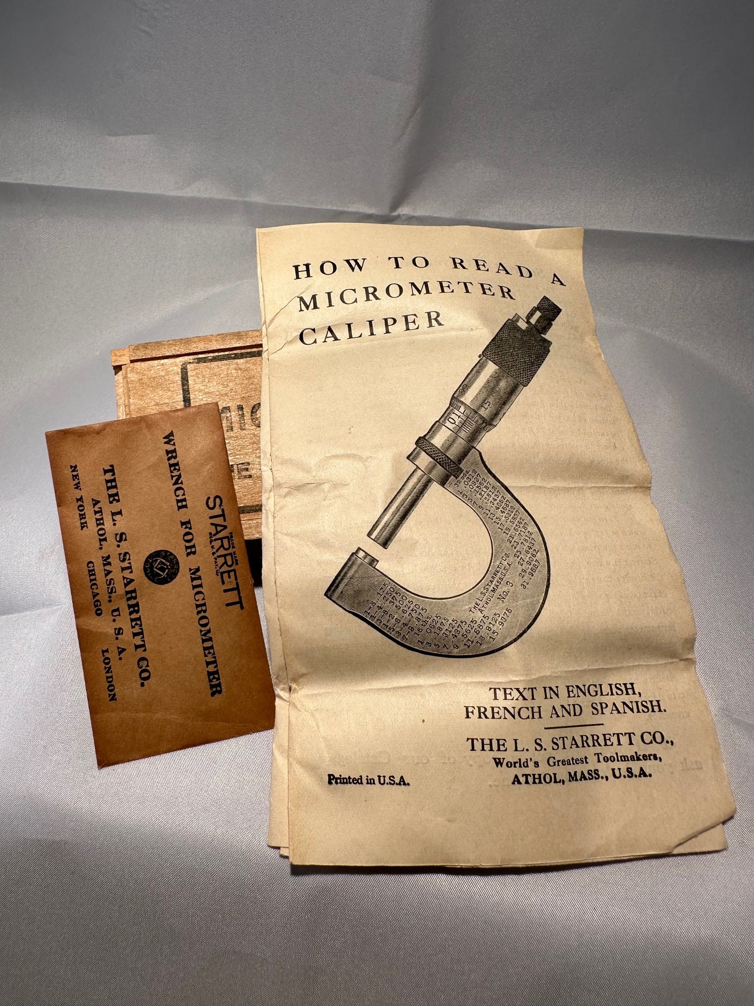 1940's Era Vintage Micrometer - Etsy