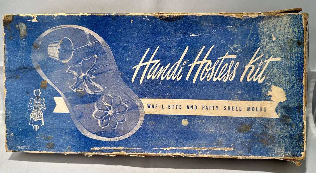 Vintage - Bonley Co. "handi Hostess Kit" Waf-l-ette and Patty Shell ...