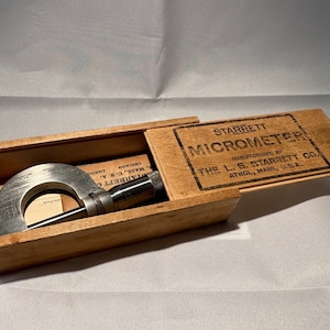 1940's Era Vintage Micrometer - Etsy