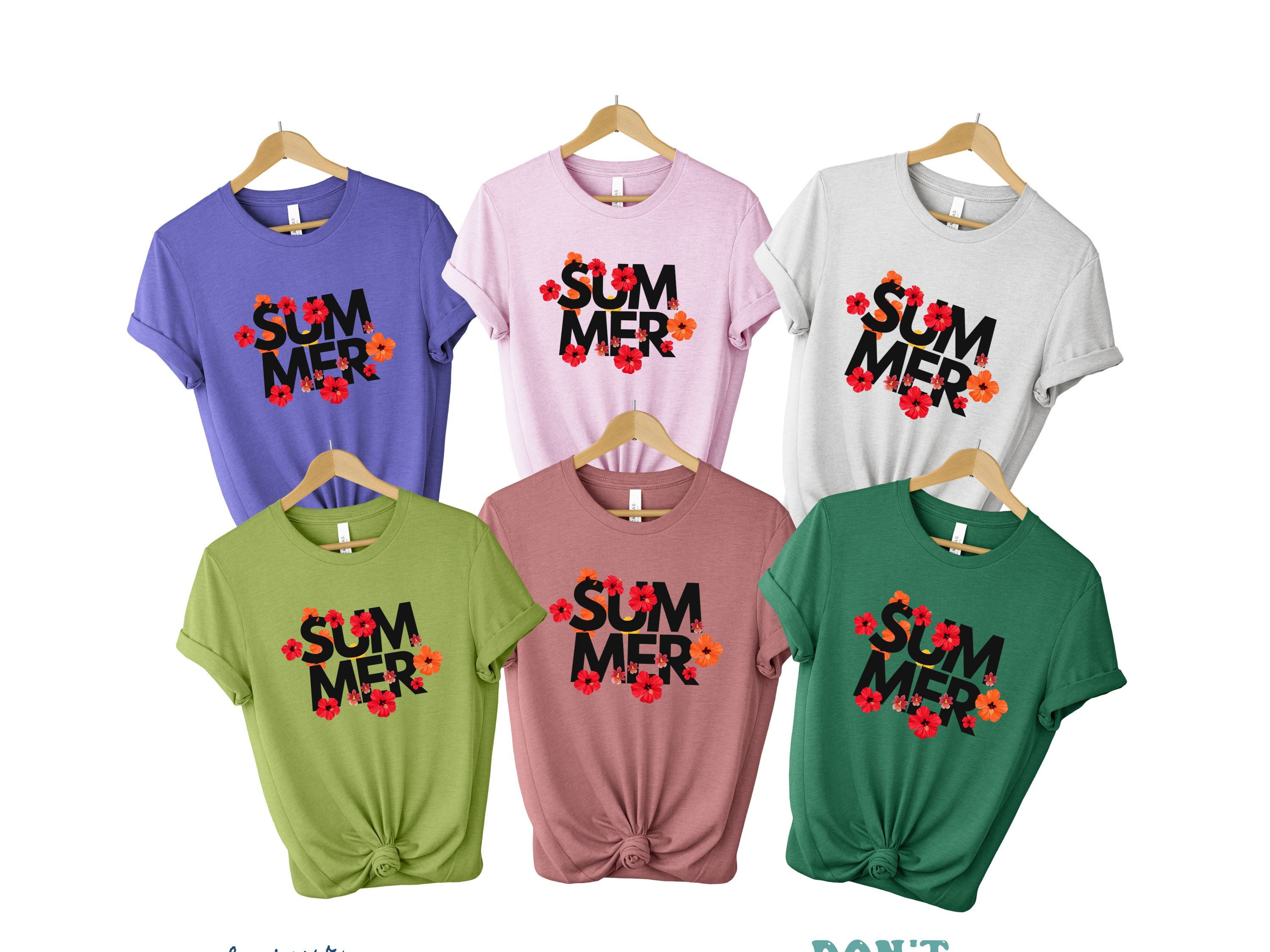 Summer Unisex Jersey Short Sleeve Tee, Unisex Comfort T-shirt, Summer ...