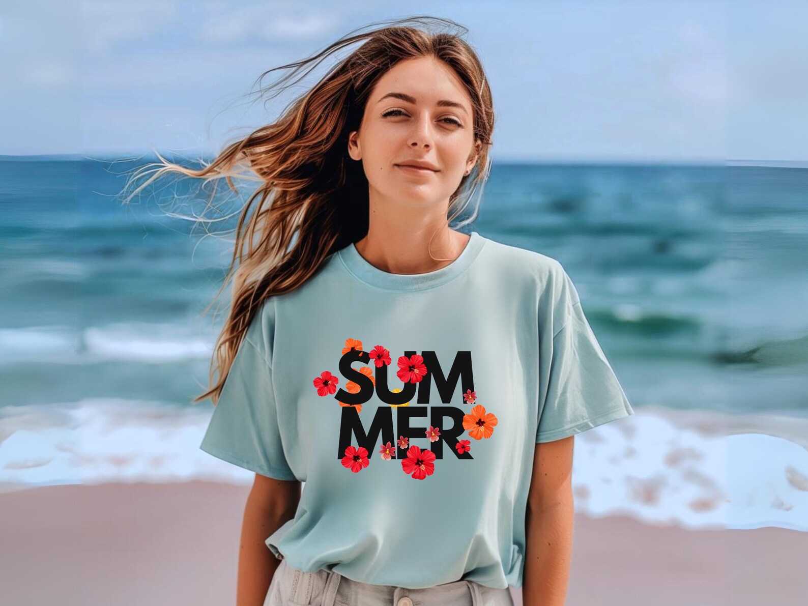 Summer Unisex Jersey Short Sleeve Tee, Unisex Comfort T-shirt, Summer ...