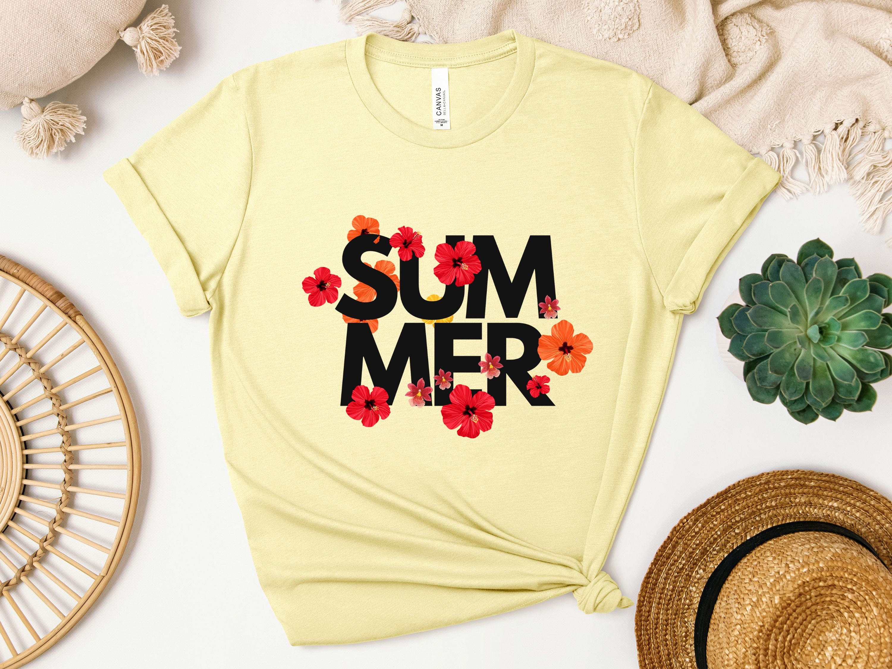 Summer Unisex Jersey Short Sleeve Tee, Unisex Comfort T-shirt, Summer ...