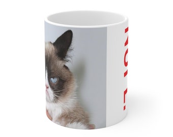 Grumpy Cat Coffee Foam