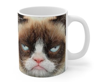 Grumpy Cat Mug | Etsy