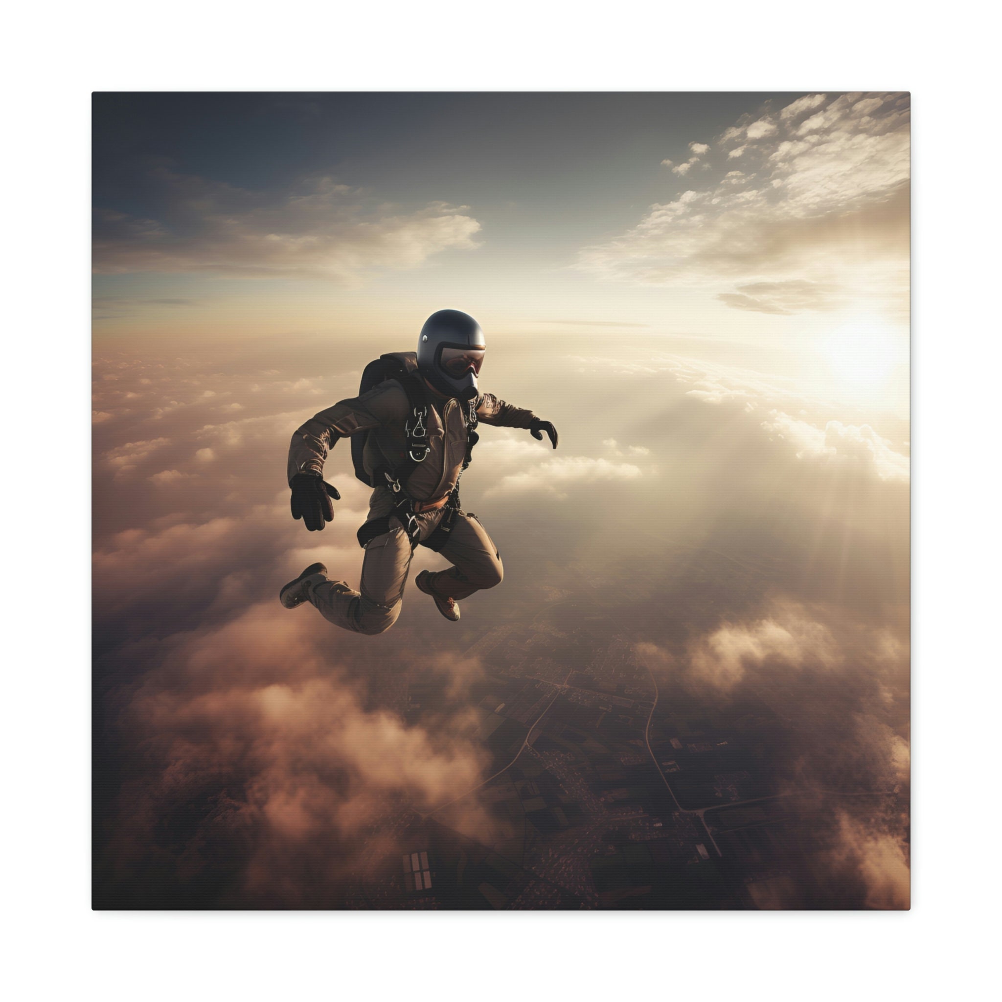 Halo Skydiving Wallpaper